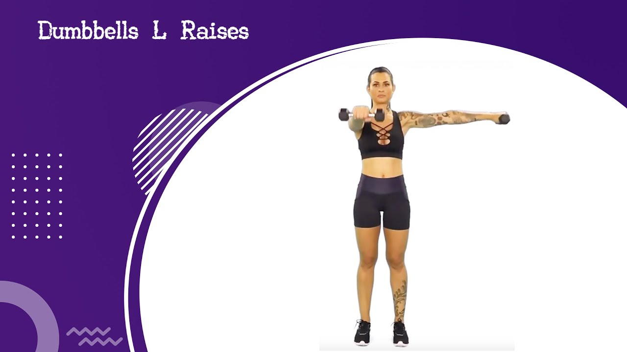 Dumbbells L Raises - YouTube