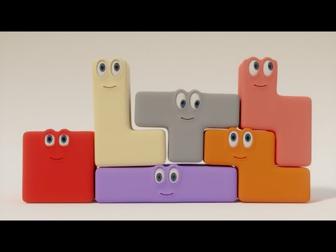 Learn Colors Tetris | Colors for Kids 8 - YouTube