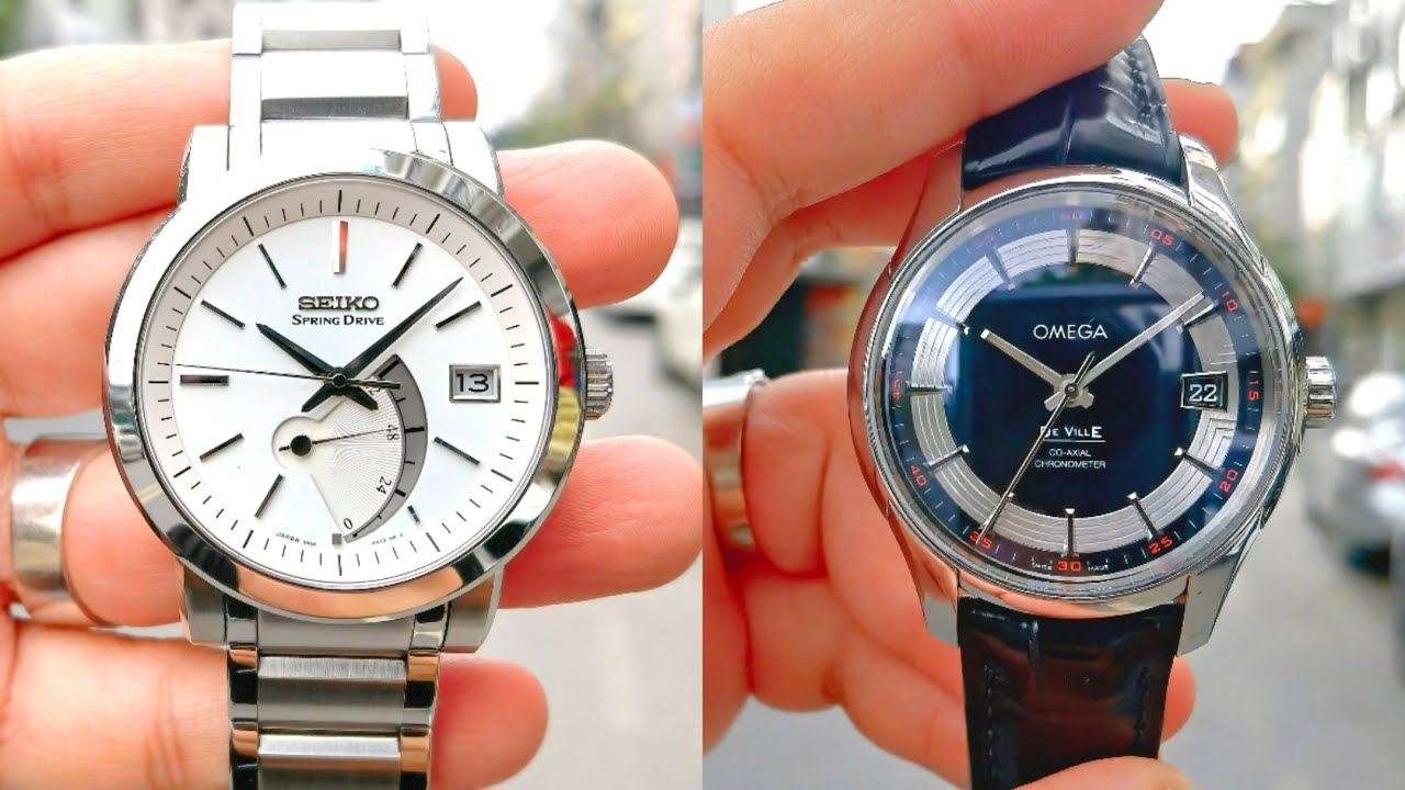 [Mới Về] Seiko Spring Drive Độc Lạ và Omega Hour Vision Giá Cực Tốt ...