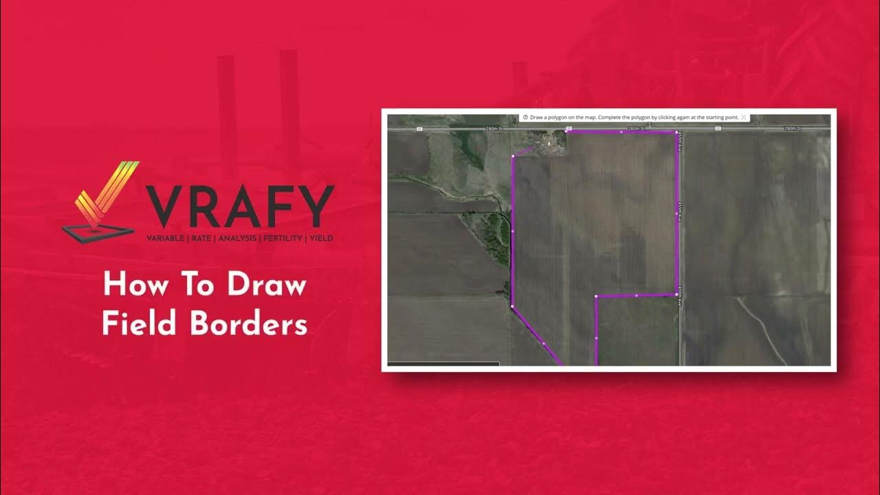 How to Draw Field Borders in Operations Center - YouTube