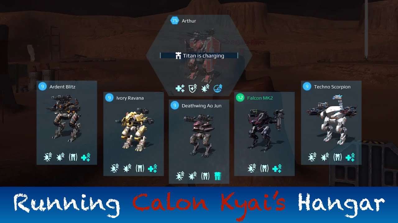 War Robots: Running Viewer’s Hangar, Request from Calon Kyai - YouTube