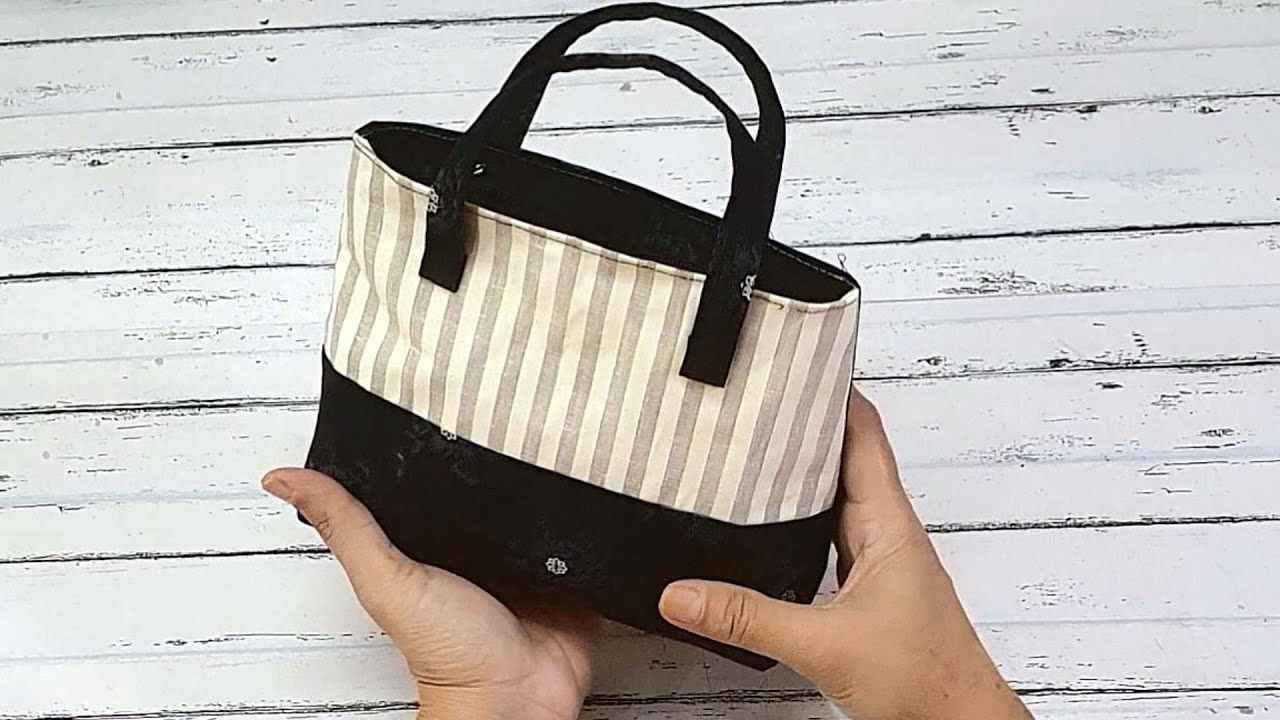 Sew This All Purpose Bag at Home Easy Step by Step Bag Making Tutorial ...
