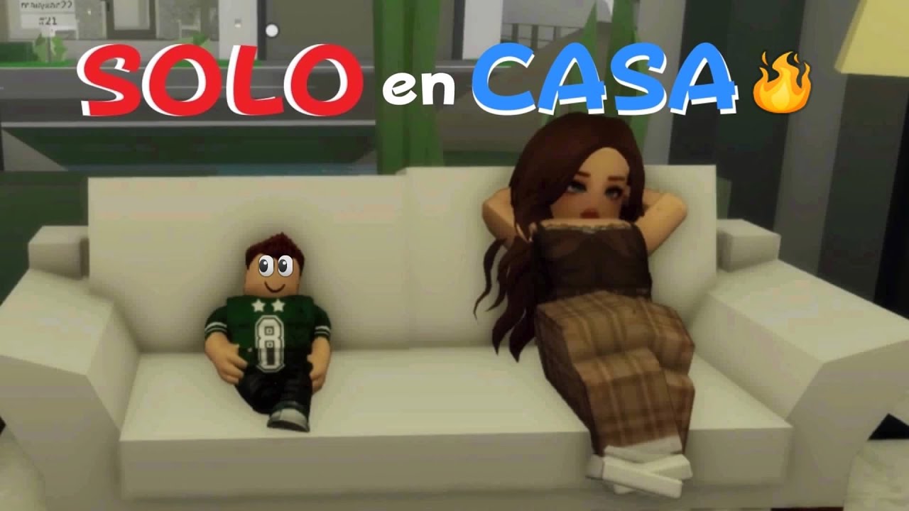 ¡nos Quedamos Solos En Casa Roblox Youtube
