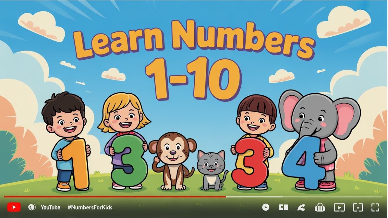Learn Numbers with Real Objects | Fun for Kids - YouTube