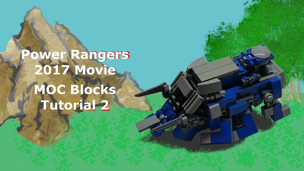 Mighty Morphin Power Rangers 2017 Movie Lego MOC Tutorial 2 - YouTube