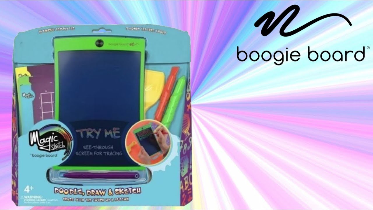 Magic Sketch ewriter by Boogie Board - YouTube