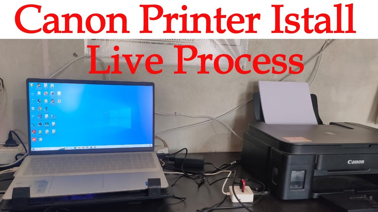 Canon Printer Installation, How To Install Printer Canon, Canon G3010 ...