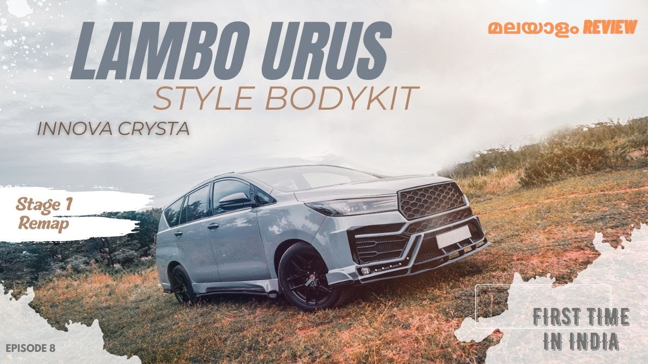 Innova Crysta with Lamborghini Urus Style Bodykit | Driven by Passion ...