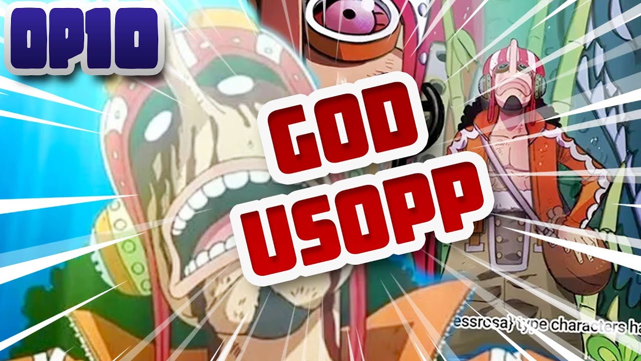OP-10 Blue-Black Usopp Snipes the Competition! 🎯 | One Piece TCG Sim ...