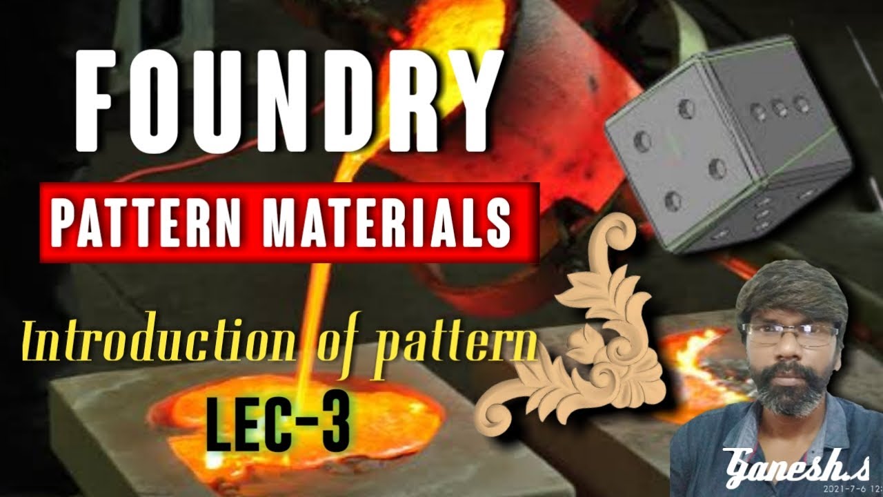 Pattern Materials, Pattern, Foundry work shop, Diploma, - YouTube