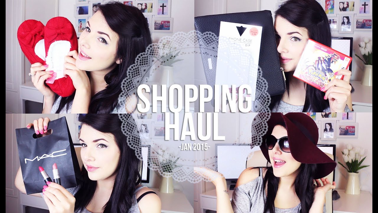 HUGE SHOPPING HAUL | Cherry Wallis - YouTube