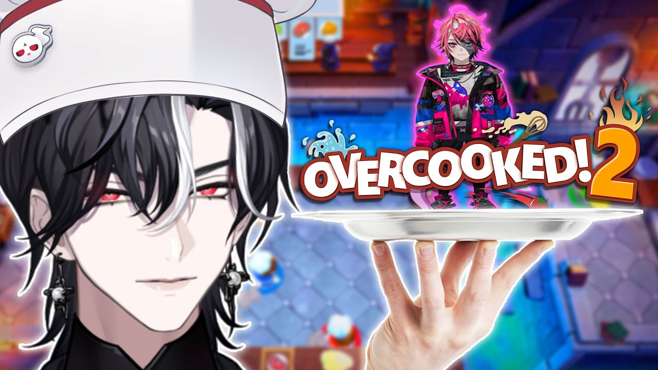 A Vampire and a Zombie opened a restaurant...【Overcooked 2】 - YouTube