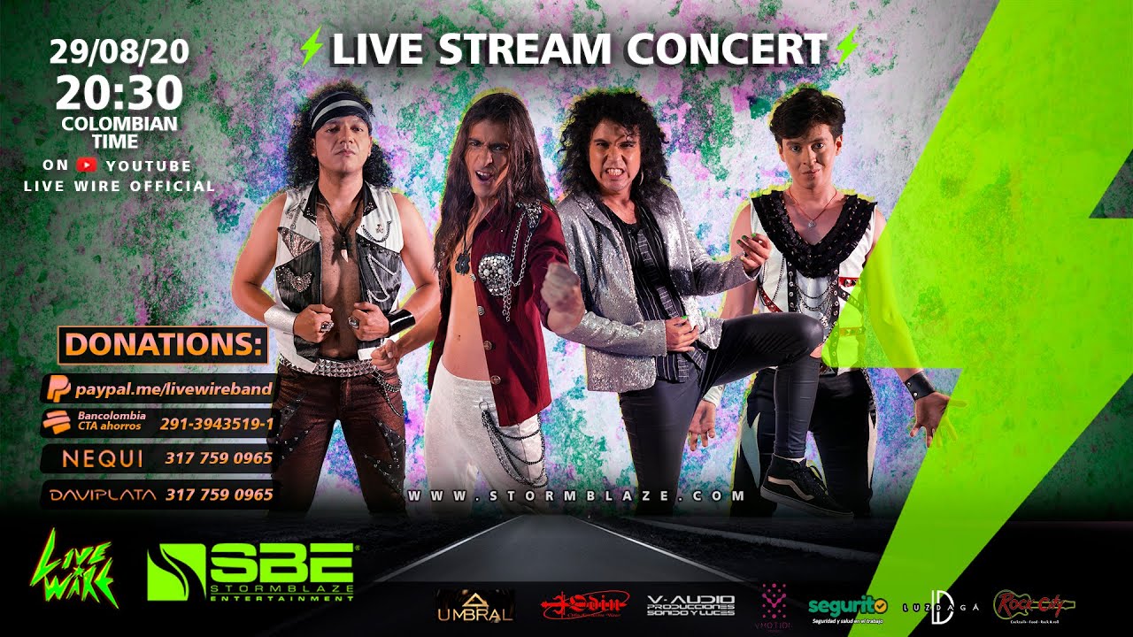Live Stream Concert - LIVE WIRE ⚡ (Special Performance) - YouTube