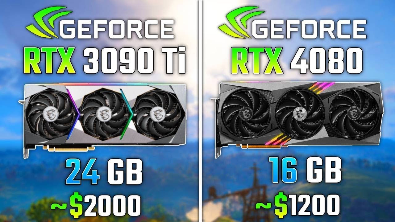 RTX 4080 vs RTX 3090 Ti - Test in 8 Game - YouTube