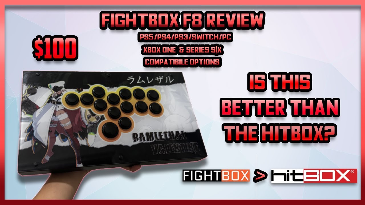 Is this Controller BETTER than the HitBox? | FightBox F8 Review - YouTube