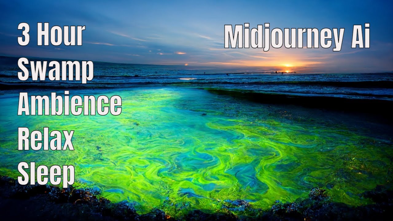 Swamp Ambience: Study, and Sleep Calmly by Water Sound & White Noise ...