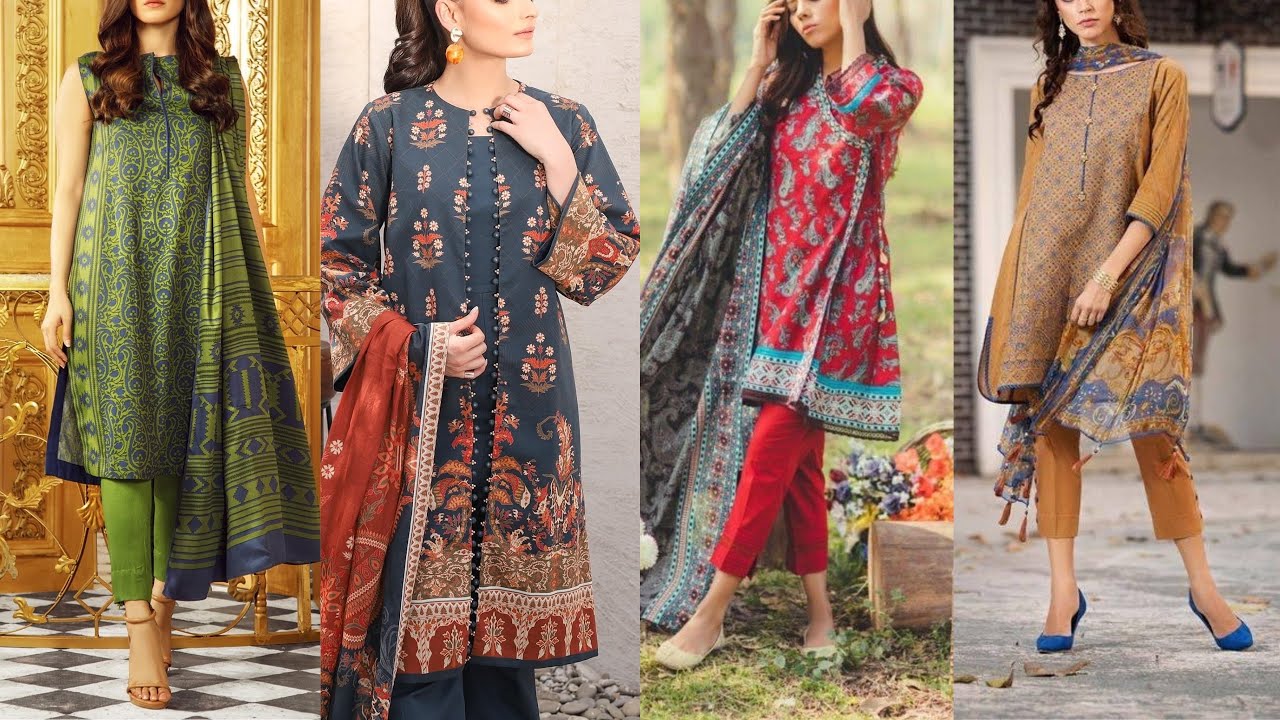 Three piece suit for girls very stylish design - YouTube