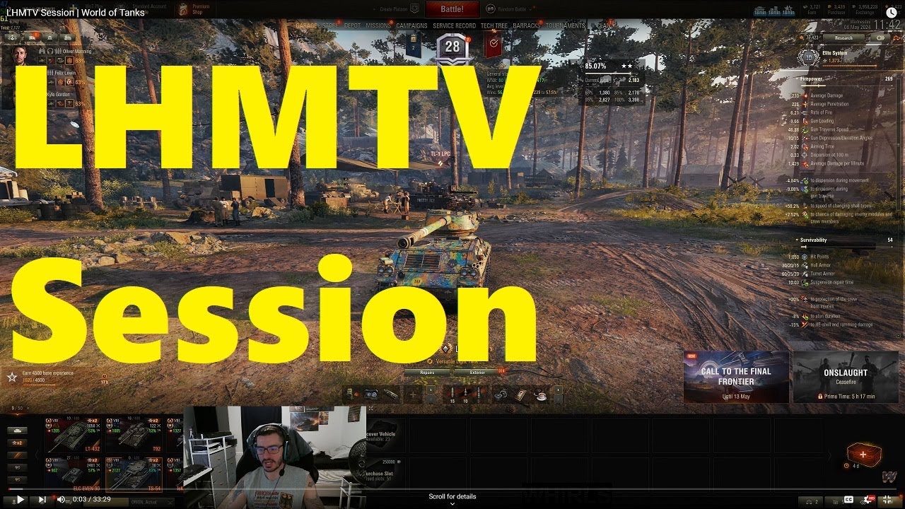 LHMTV Session | World of Tanks - YouTube