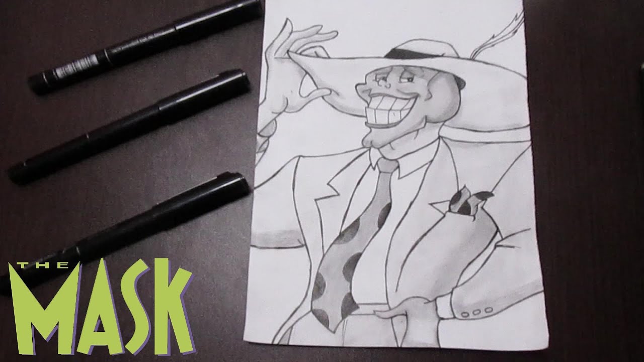Drawing - The Mask - YouTube