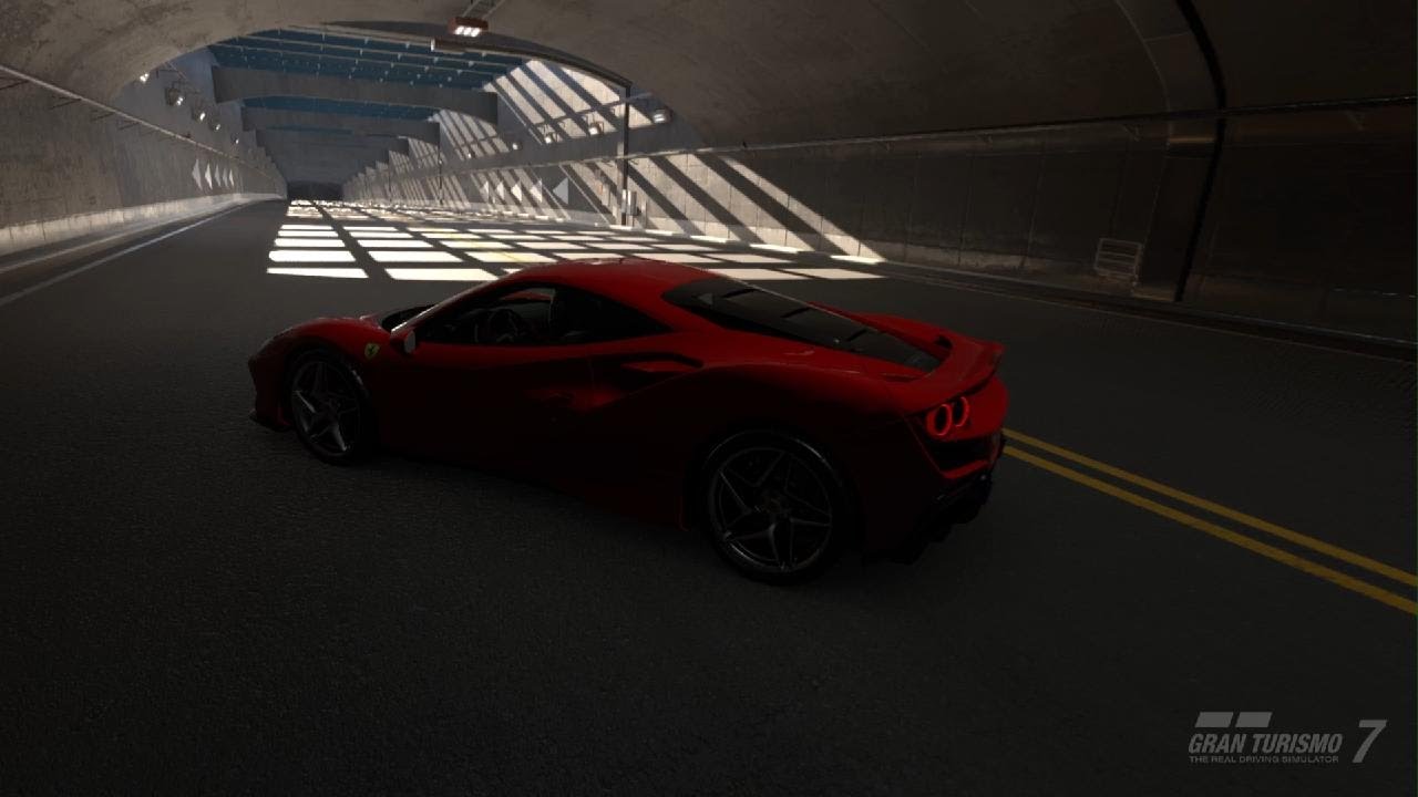 Gran Turismo 7 Ferrari F8 donut ricer VR - YouTube