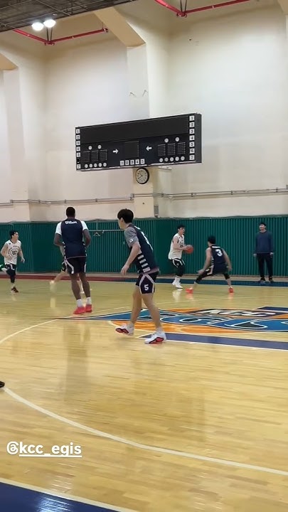 250120 #easl 동아시아 마지막경기 준비중2. 부산KCC 훈련중 출처/easl_kr - YouTube
