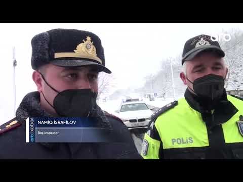 Qaxa yağan qar çətin anlar yaşatdı - ARB XƏBƏR