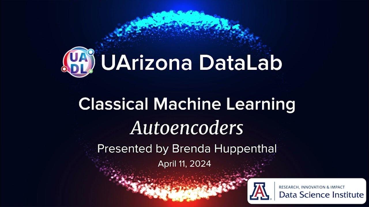 [2024 Spring] Mastering Machine Learning - Autoencoders - YouTube