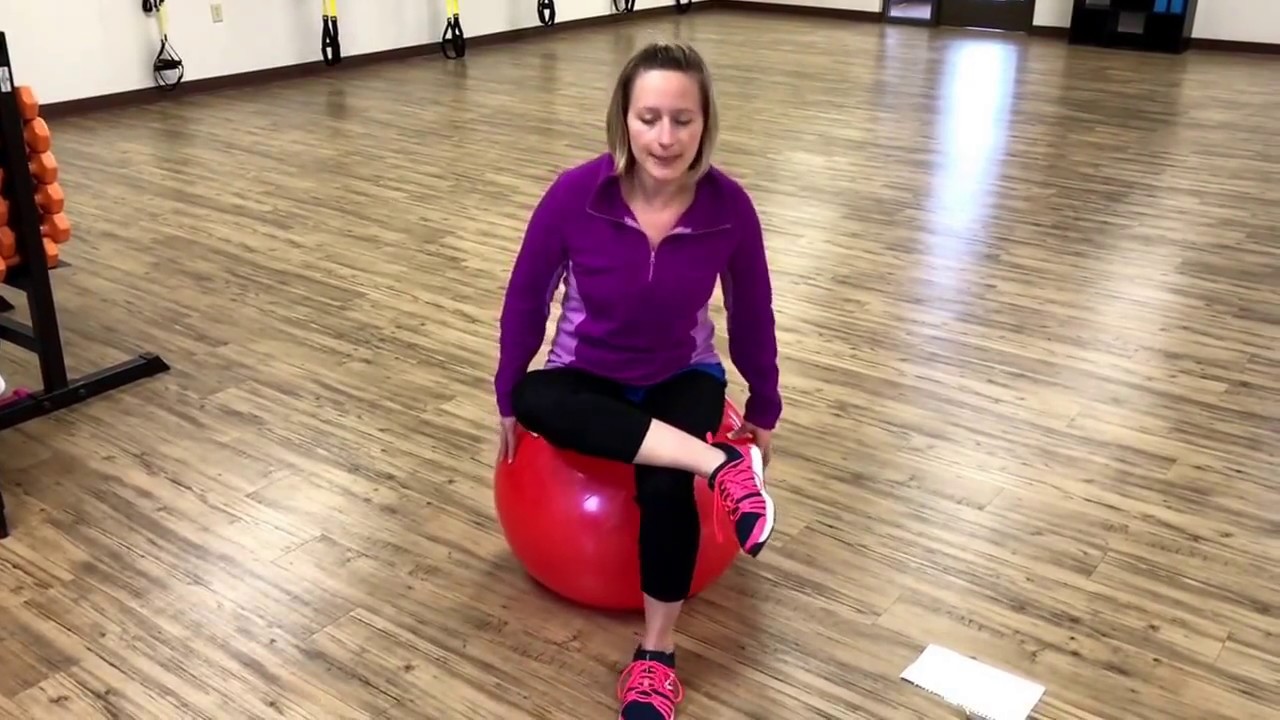 Figure four stretch sitting - YouTube