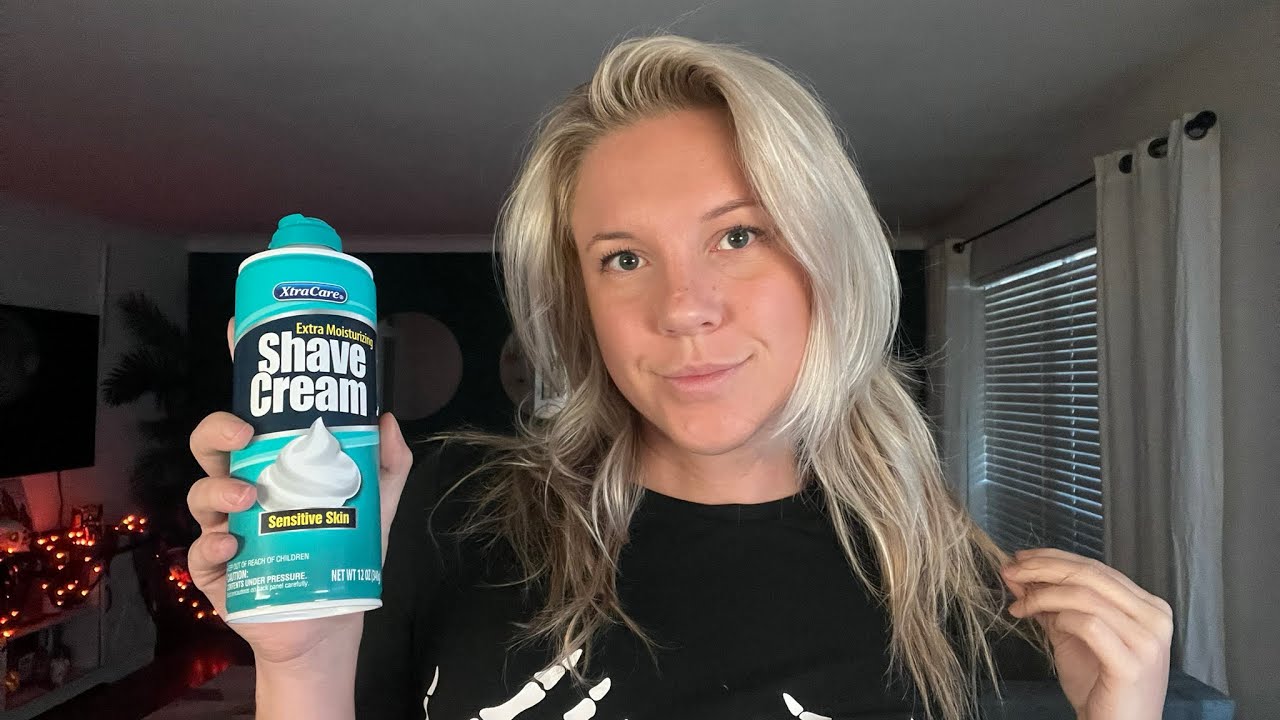 ASMR Shaving Cream Bubble Tingles - YouTube