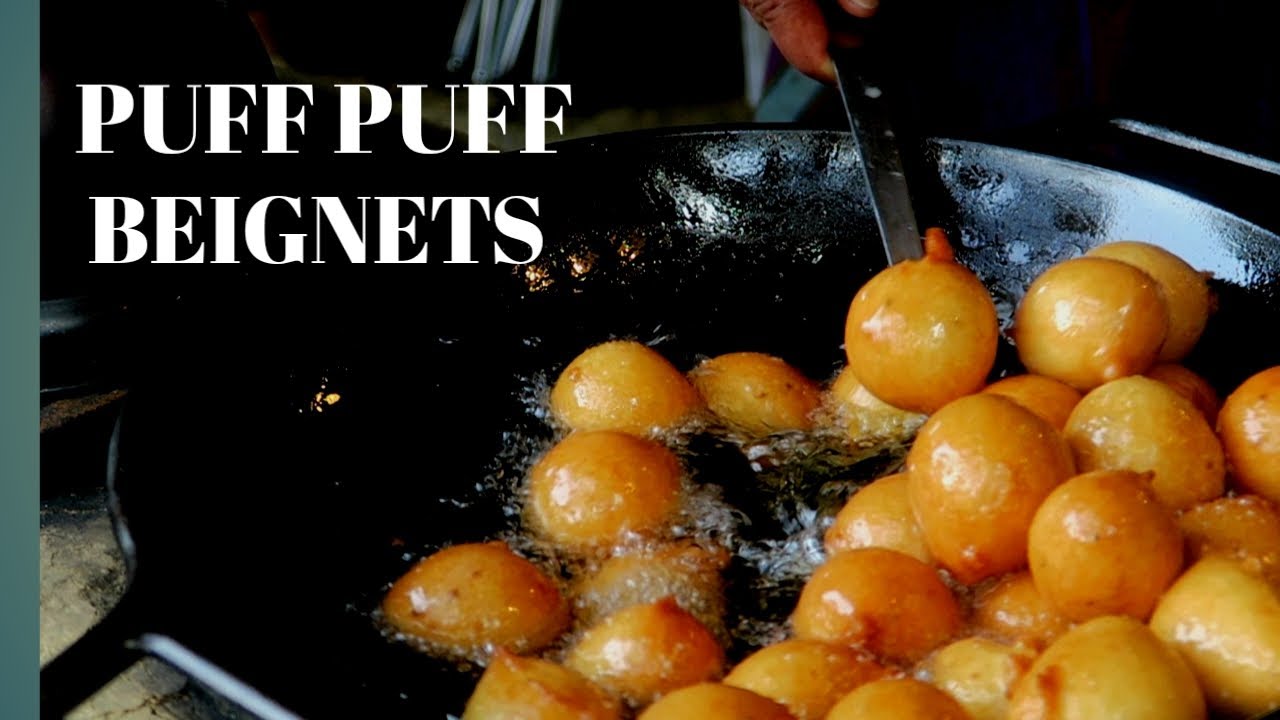 Beignets recipe | how to make puff puff | easy snack recipe - YouTube