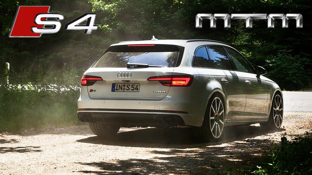 Audi S4 2017 B9 425 HP MTM DRIVE & EXHAUST SOUND by AutoTopNL - YouTube