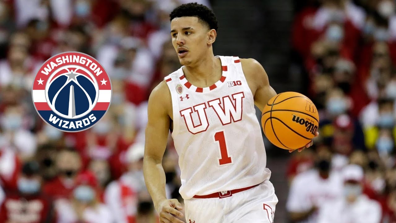 "Welcome to Washington DC" | Johnny Davis Wisconsin SG Highlights - YouTube