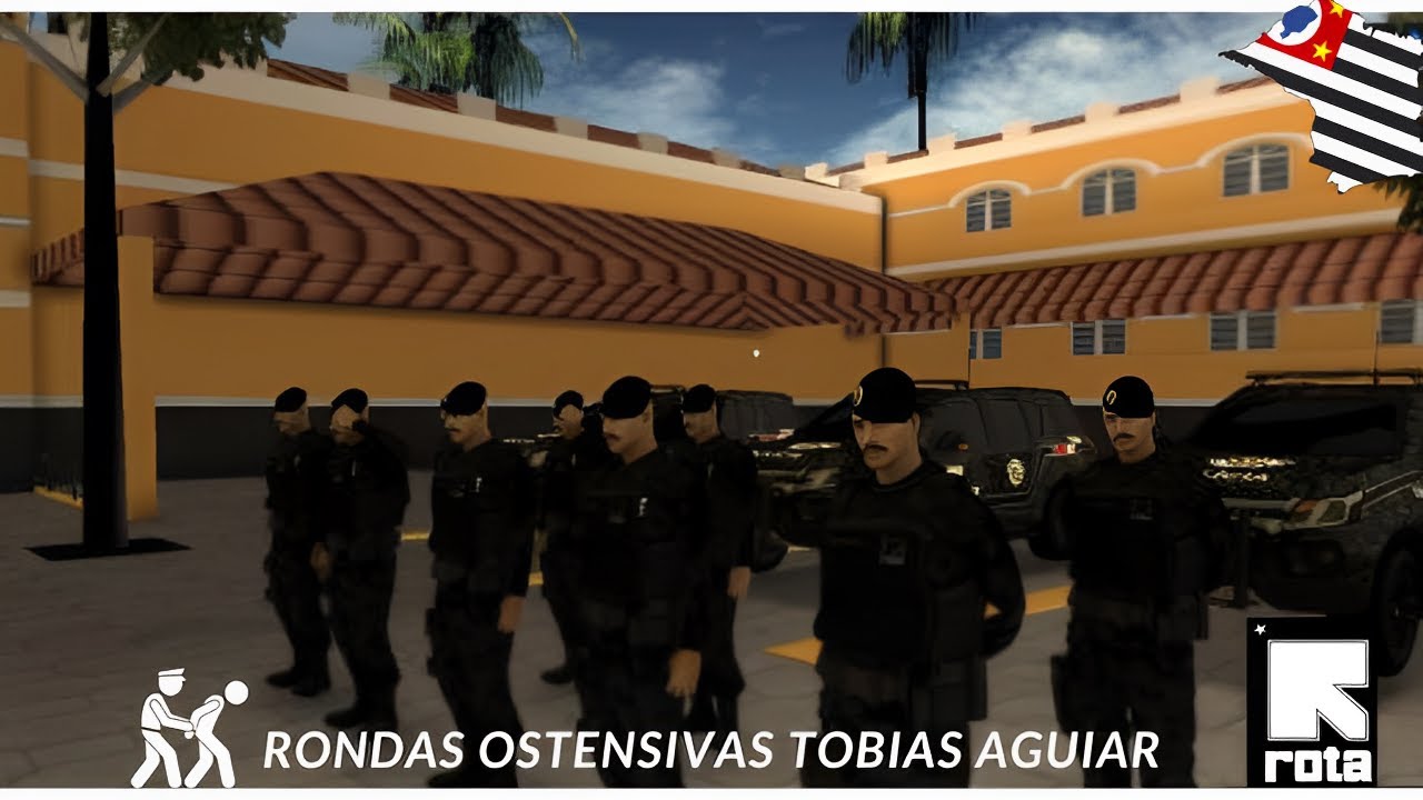 #GTA MTA BATALHÃO TOBIAS AGUIAR MAIS UMA PATRULHA ROTA COMANDO - YouTube