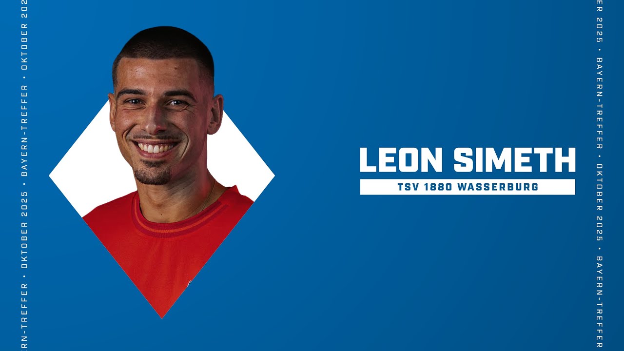 Leon Simeth (TSV 1880 Wasserburg) – "Bayern-Treffer des Monats" Oktober ...