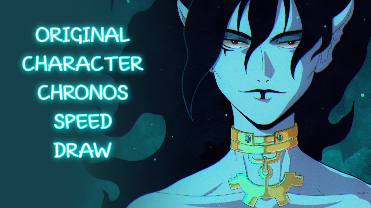 Original Character "Chronos" - #speeddraw - YouTube