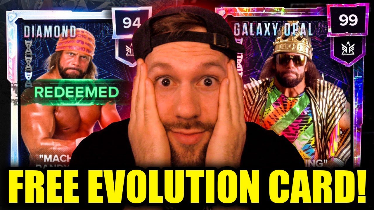 *UNLOCKED THIS EVOLUTION CARD* Free Galaxy Opal From Live Events | WWE 2K24 MyFACTION - YouTube