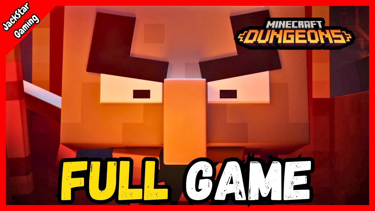 Minecraft Dungeons - FULL GAME Walkthrough (4K 60FPS) No Commentary ...
