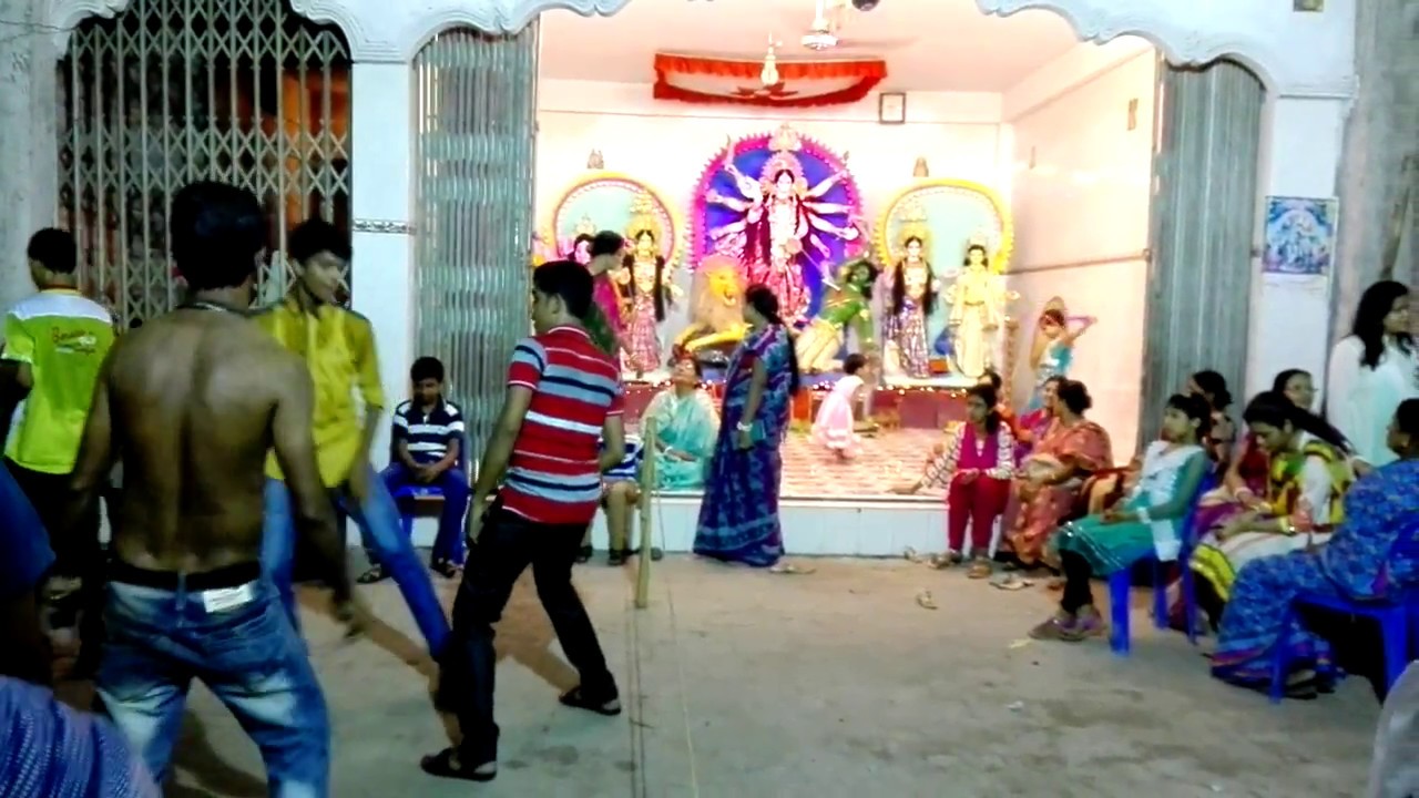 Durga Puja Dance-2016 at Pabna - YouTube