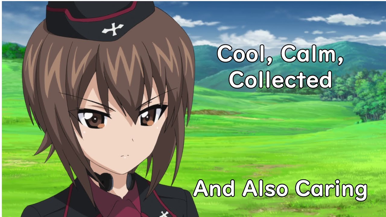 Girls Und Panzer Character Analysis: Maho Nishizumi - YouTube