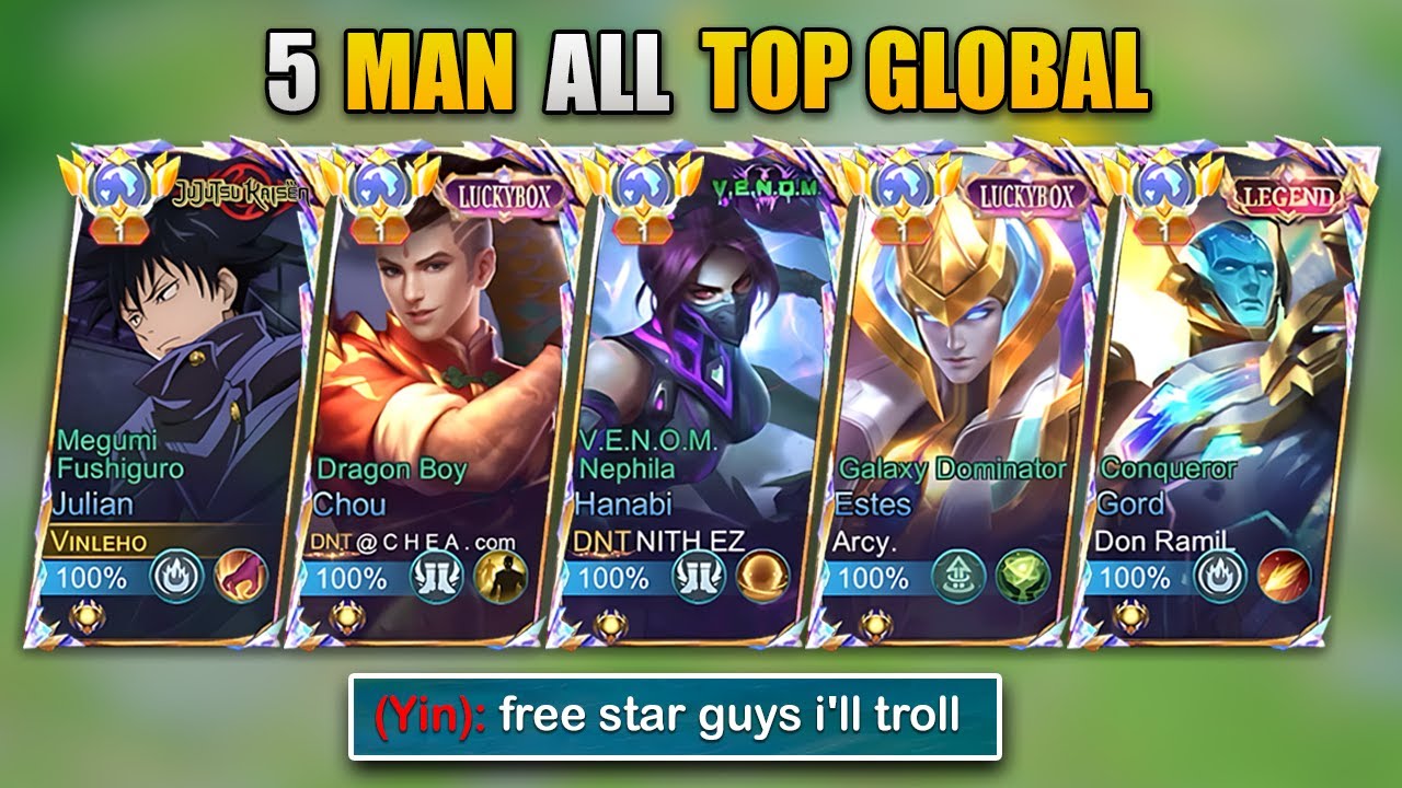5 Man Global | Enemy Team Underestimate Us! 🤮 | What happened? | MLBB ...