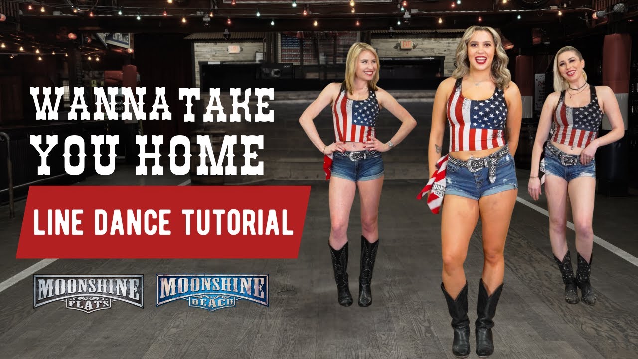 Wanna Take You Home Line Dance Tutorial (Intermediate) - YouTube