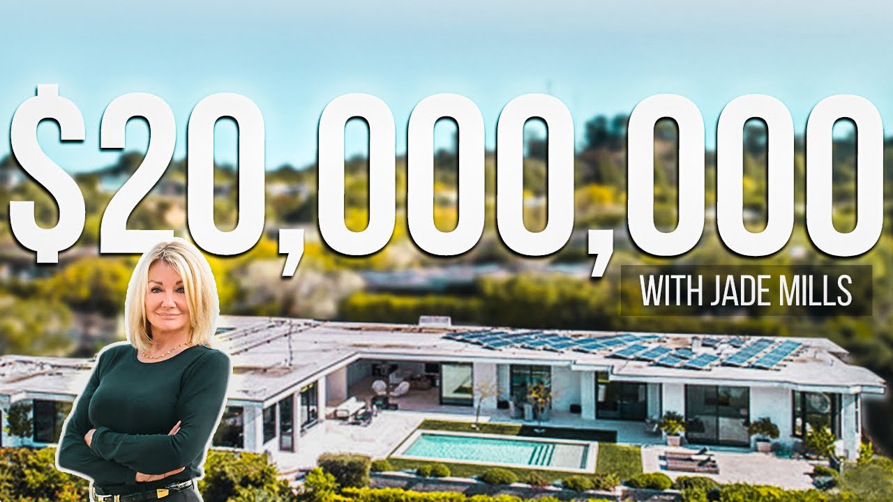Touring A $20 MILLION DOLLAR House in Beverly Hills! (with Jade Mills ...