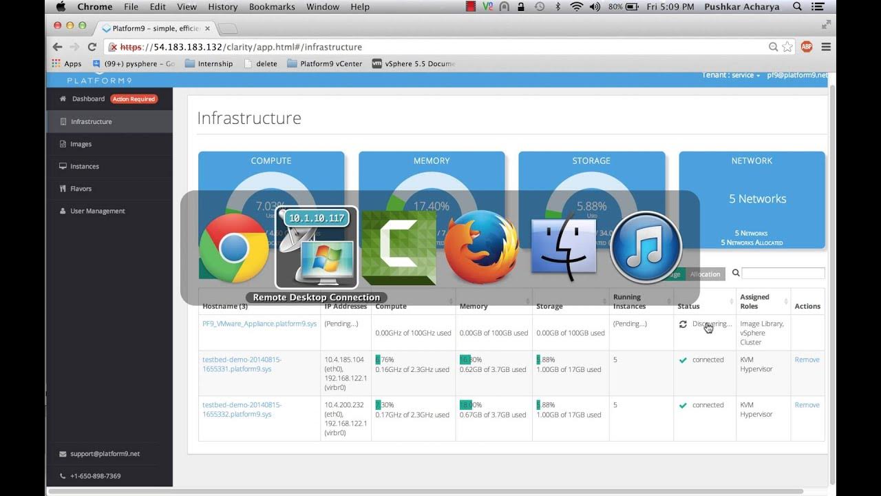 OpenStack Demo for VMware vSphere | Platform9 Managed OpenStack - YouTube