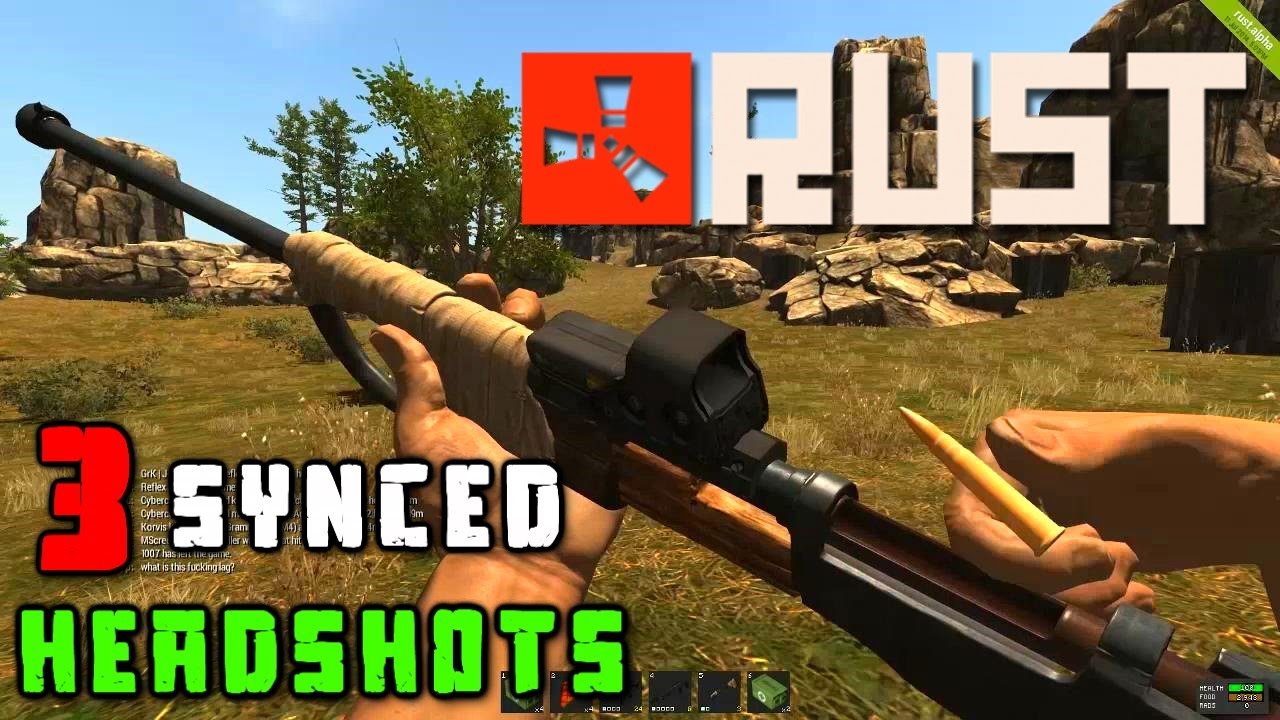 RUST - 3 Synced Headshots - Full HD - YouTube