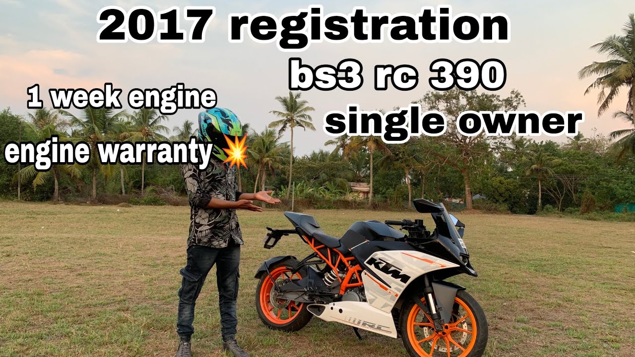 KTM bs3 rc 390 2017 registration single owner @asmotorcycles5199 #ktm # ...