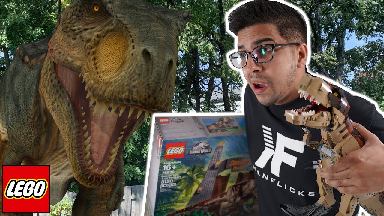 UNBOXING & LETS BUILD! - Jurassic Park: T. rex Rampage - 75936 by LEGO ...