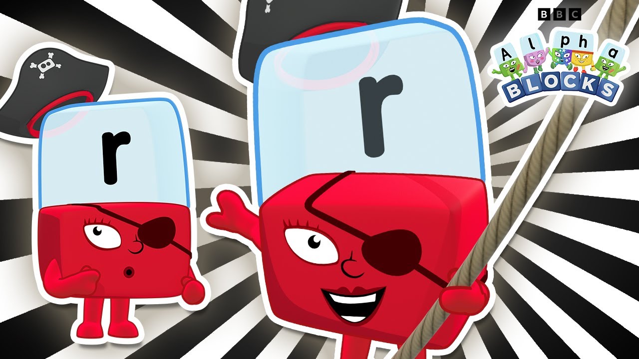 Apprendre l'anglais avec Alphablocks: Le son riche de 'R' - YouTube