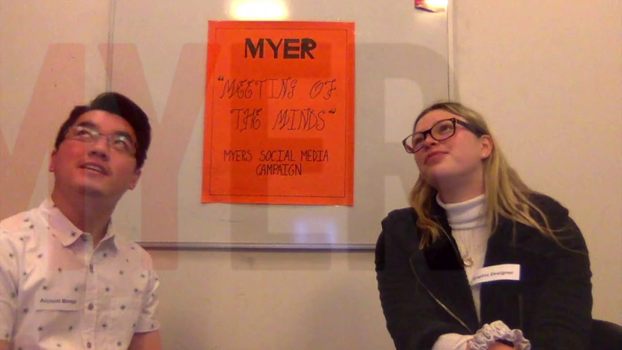 Myer Advertising Pitch - YouTube