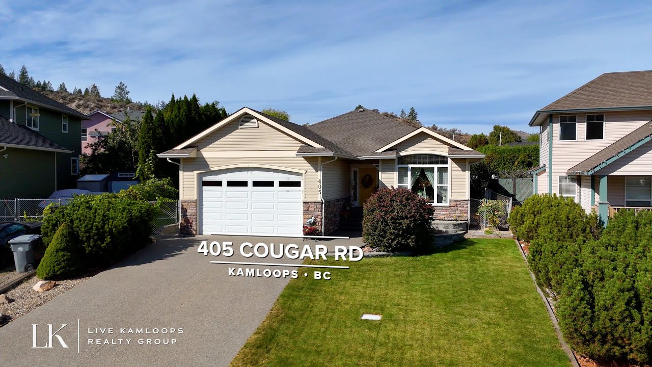 405 Cougar Rd • Real Estate Video Tour in Kamloops BC - YouTube