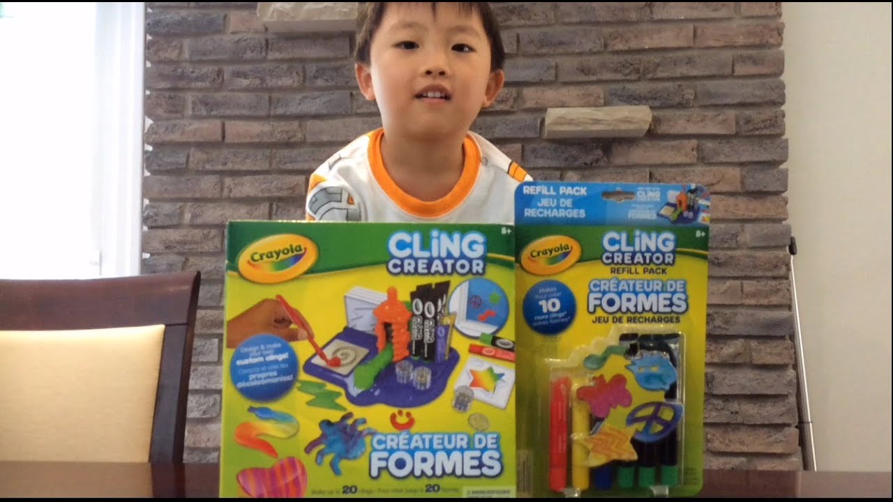 Crayola CLING CREATOR! - YouTube